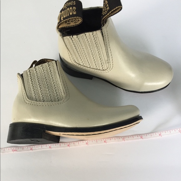 Shoes | Mariachi Charro Toddler Ivory Leather Boots | Poshmark